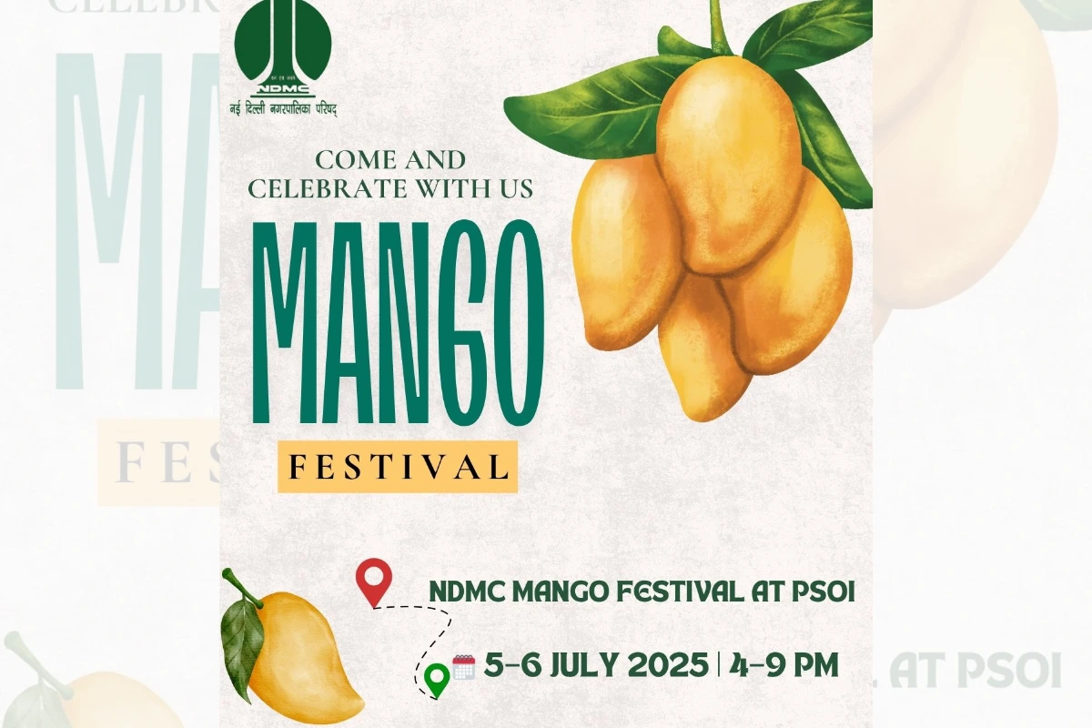 NDMC to Host Vibrant Mango Festival at PSOI, Chanakyapuri on July 5–6 ...