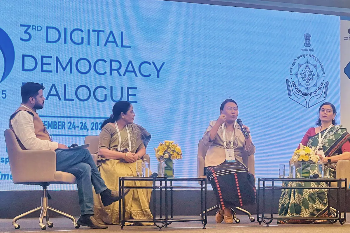 Phangnon Konyak Advocates Women-Led Development at Digital Democracy ...