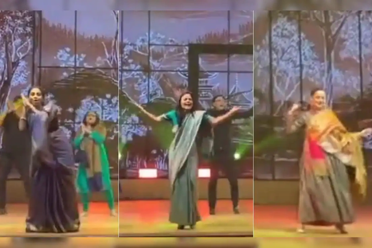 Supriya Sule, Mahua Moitra and Kangana Ranaut Seen Dancing Together at ...